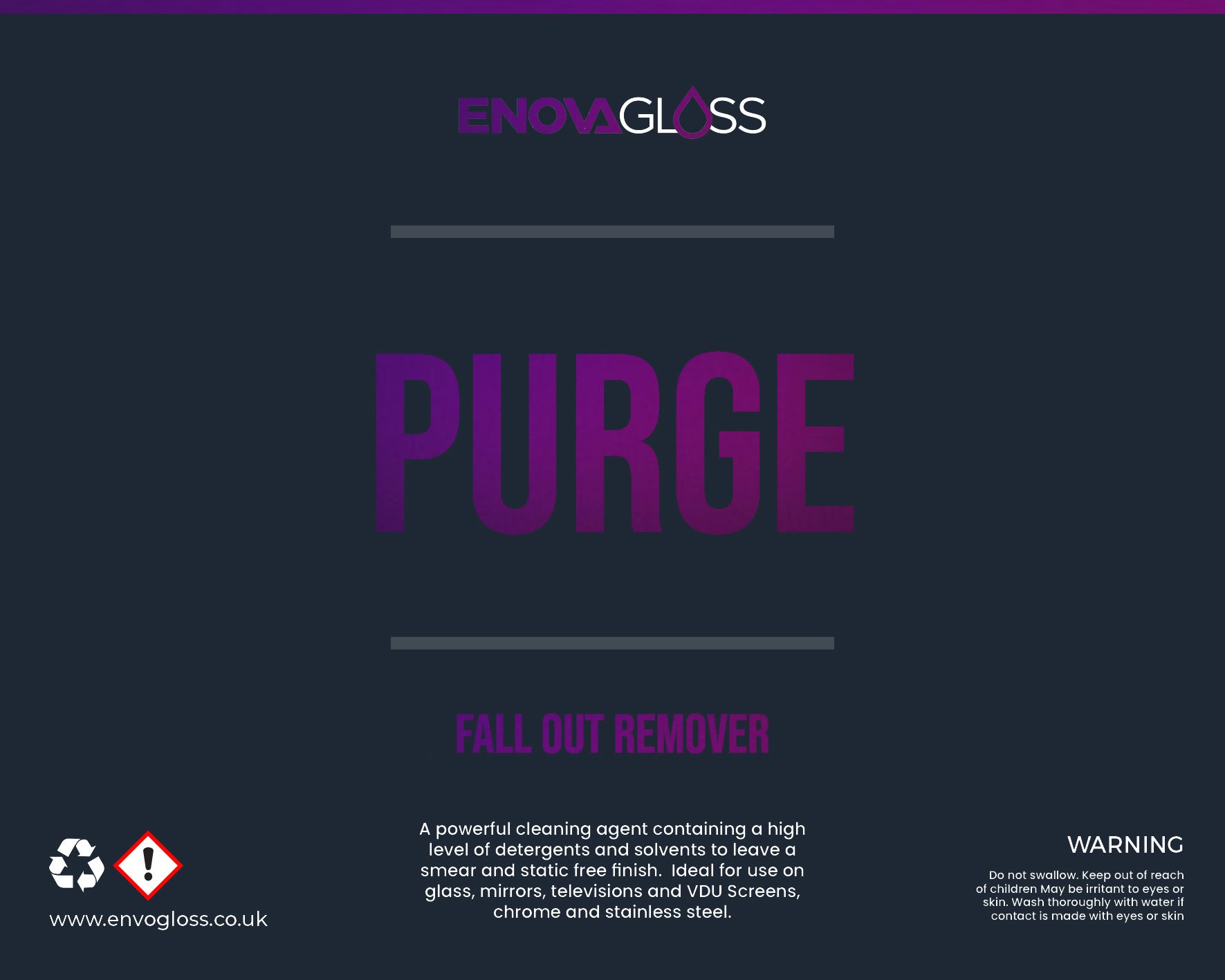 Purge - Fall Out Remover – EnovaGloss